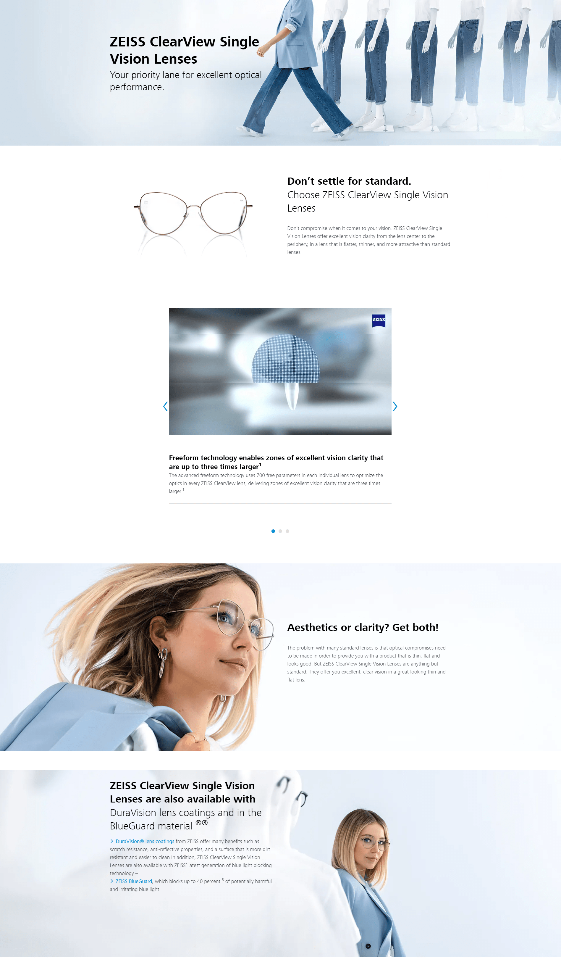 ZEISS ClearView Single Vision Lenses – Yimeiglasses