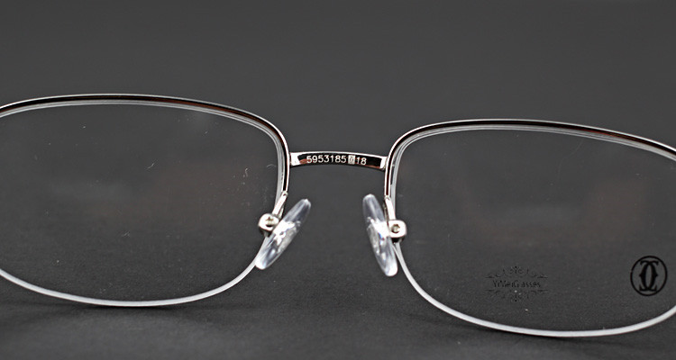 Cartier C Decor Acetate Metal Half Frame Eyeglasses CT5953185 ...