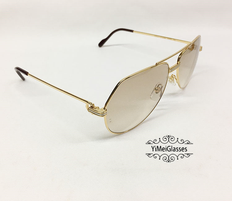 Cartier Classic Metal Aviators Full Frame Sunglasses CT1188217 ...