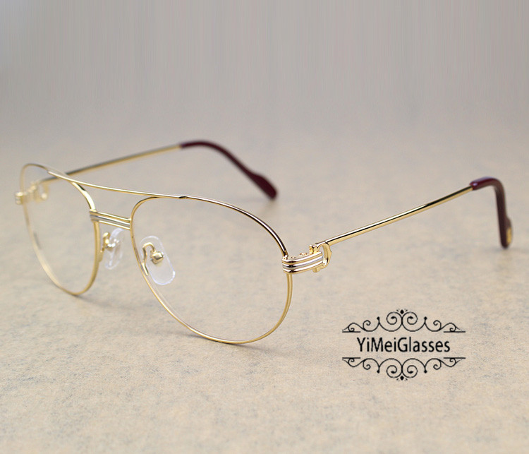 Cartier Eyeglasses Metal Full Frame CT1191543 – Yimeiglasses