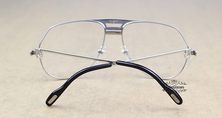 Cartier Retro Double Bridge Diamond Full Frame Eyeglasses CT1129 ...